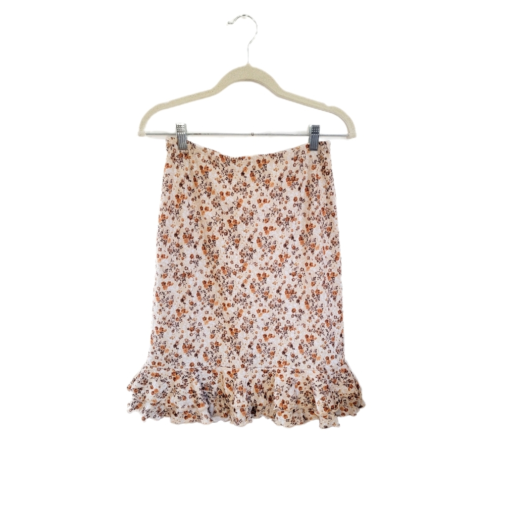 Vintage 2000s Eye Candy Ruffle Hem Floral Boho Fairyc… - Gem